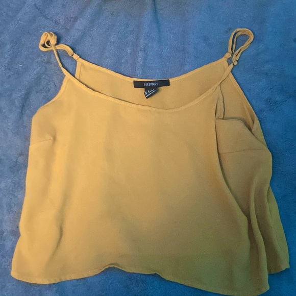 Forever 21 | Tops | Smallyellow Forever 2 Crop Top Tank | Poshmark